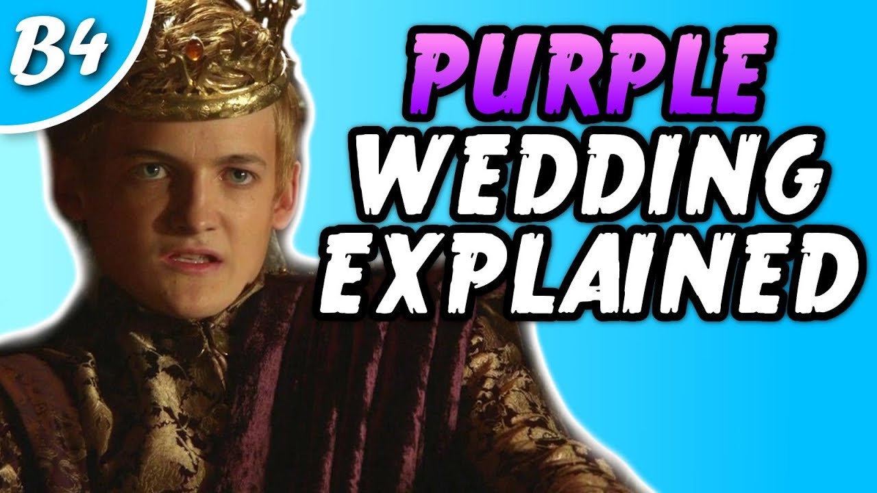 Purple Wedding Game Of Thrones