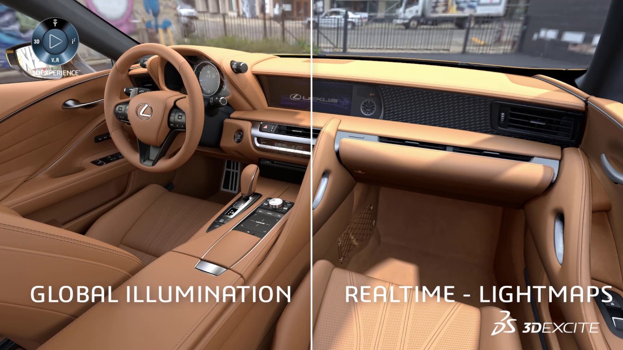 Global Illumination Lightmap Baking | DELTAGEN 2019x | DASSAULT ...