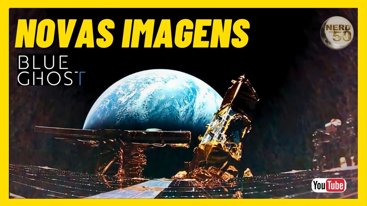 Módulo LUNAR Blue Ghost pronto para SAIR da órbita da TERRA! Próxima ...