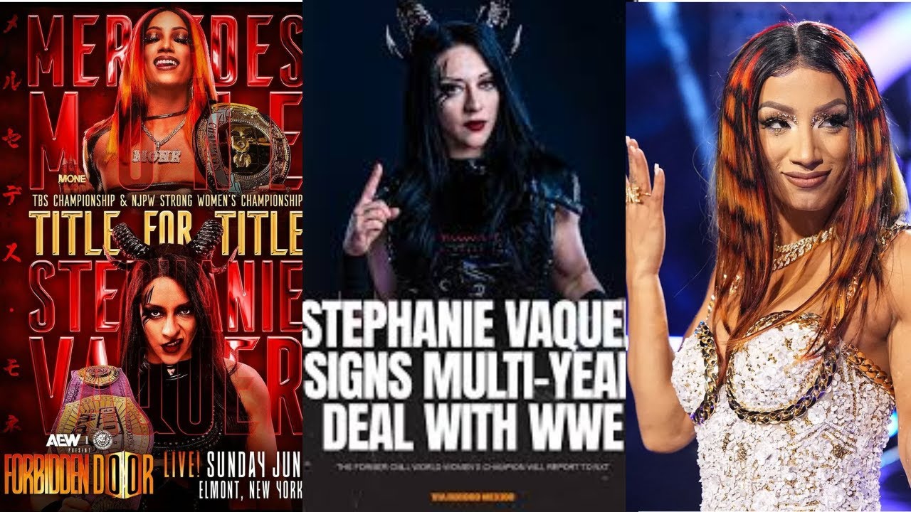 Mercedes Mone believes SHE'S the reason Stephanie Vaquer signed with ...
