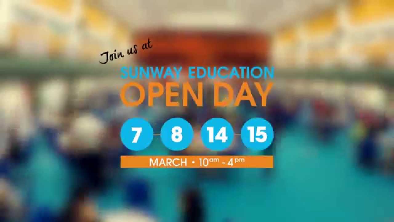 SunEdOpenDay - Sunway hall - YouTube