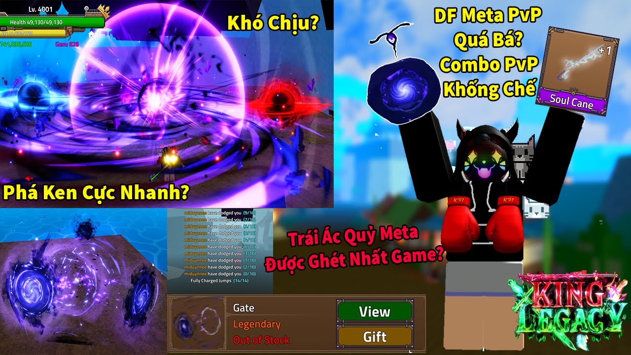 King Legacy Update Gate Df Mới Meta Pvp Nhưng Nhiều Người Ghét Và