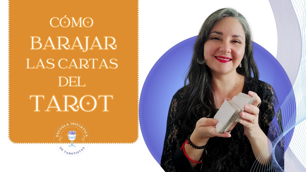 Cómo BARAJAR las cartas del TAROT🎴😯😉 - YouTube