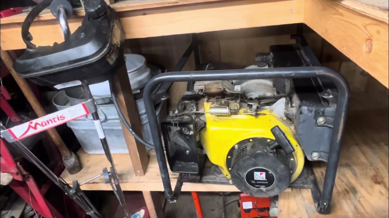 Lister Petter runs no power output wheres the generator people when you need them? - YouTube