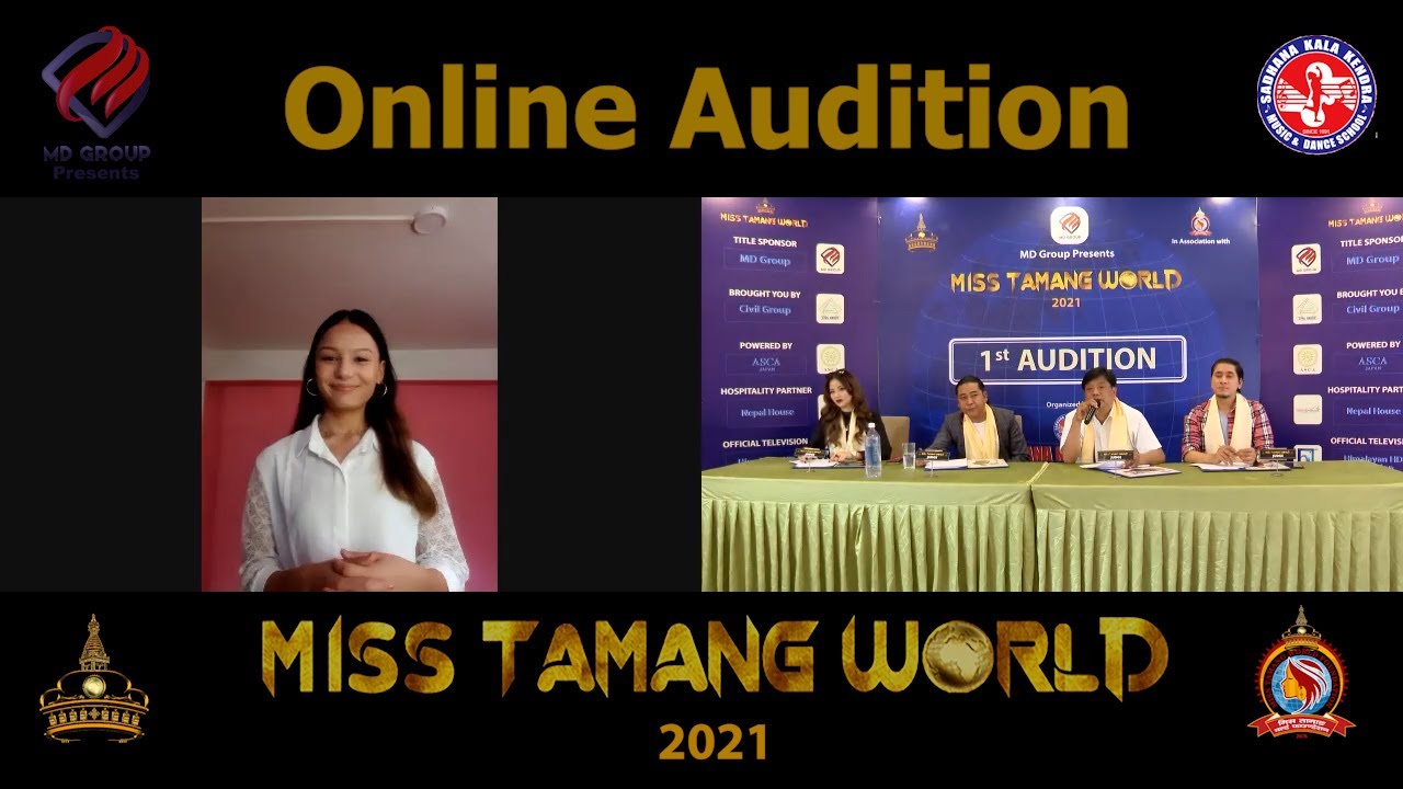 This is the first audition of Miss Tamang World 2021. Mis Tamang World ...