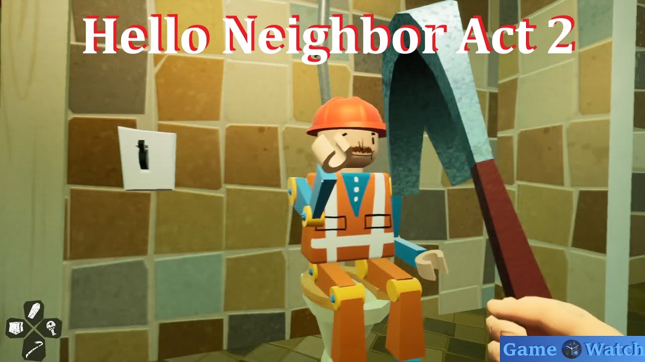 Beating Hello Neighbor Act 2 (Walkthrough With Commentary) - YouTube