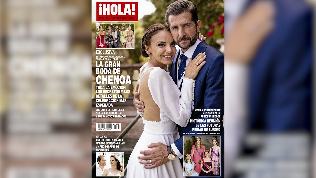 Así fue la boda de Chenoa y Miguel Sánchez Encinas - YouTube