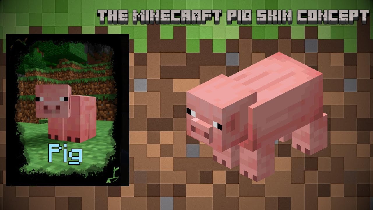 The Minecraft Pig (JOKE) skin concept for Noob (Forsaken) - YouTube