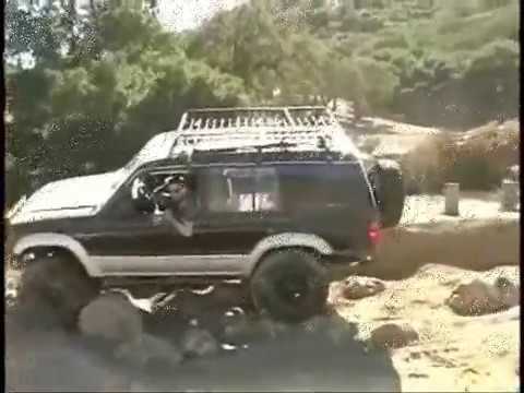 1995 Mitsubishi Montero pajero SR at hollister hills, ca - YouTube
