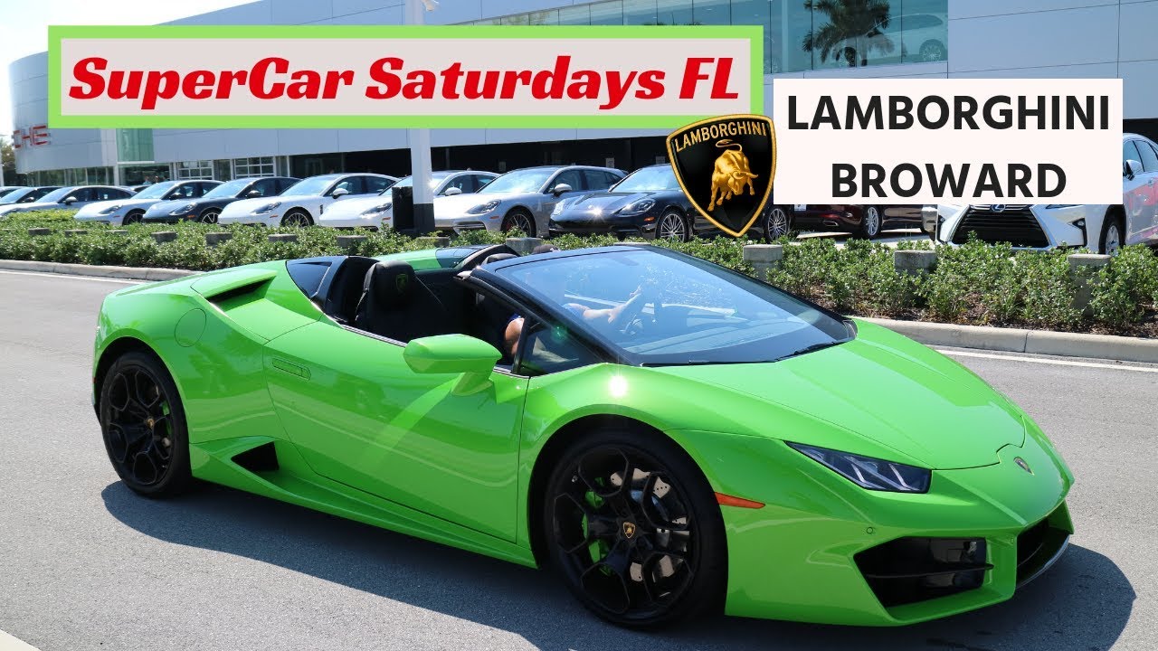 SUPERCAR SATURDAYS FLORIDA - YouTube
