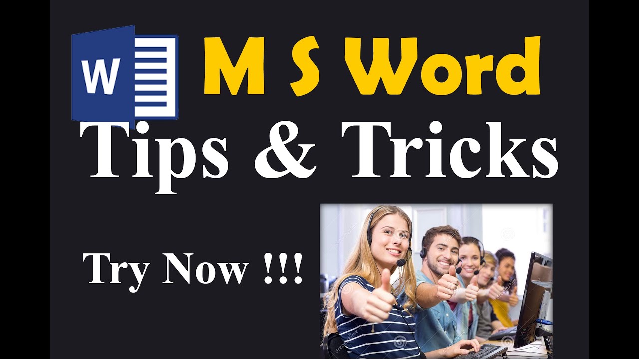 Top 5 Microsoft Word Tips & Tricks - YouTube