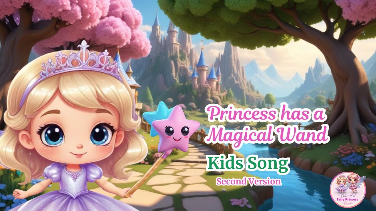 Here's the second version of Princess's Magical Wand | Kids Song ...
