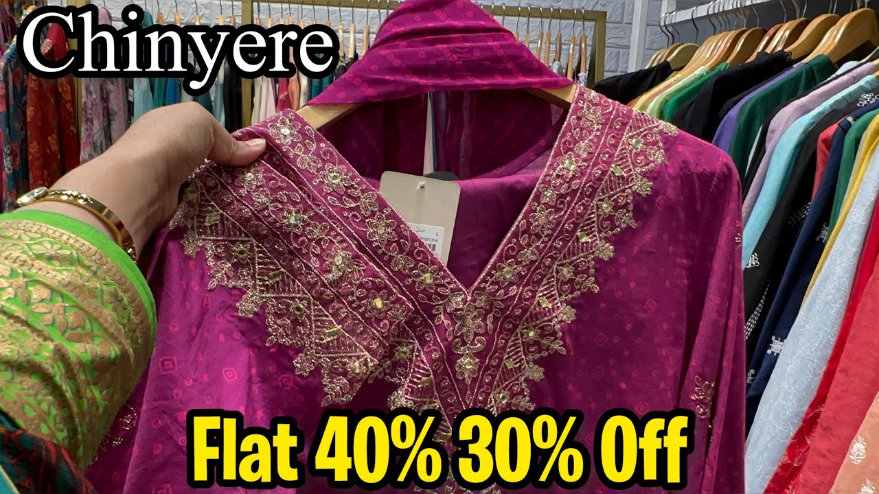 Chinyere Flat 40% 30% Off | Chinyere Sale 2025 ️ Chinyere Sale 🔥 - YouTube