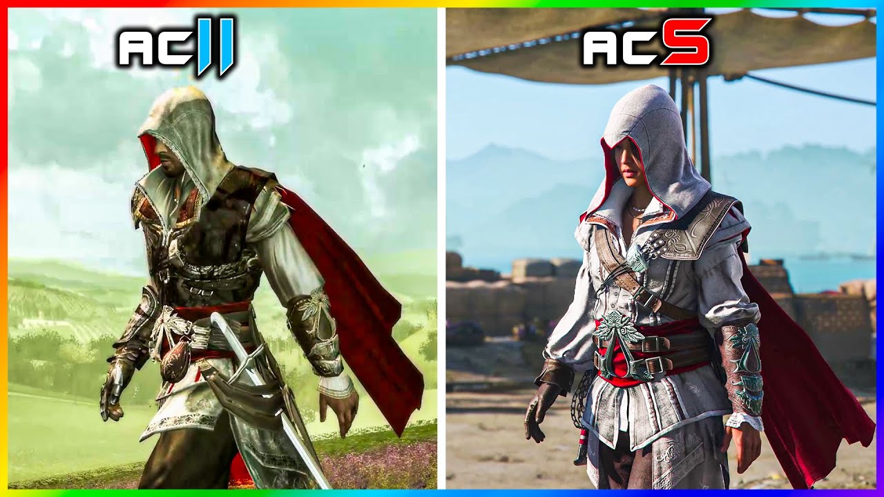 Evolution of Ezio's Outfits in Assassin's Creed Games (2009-2025) - YouTube