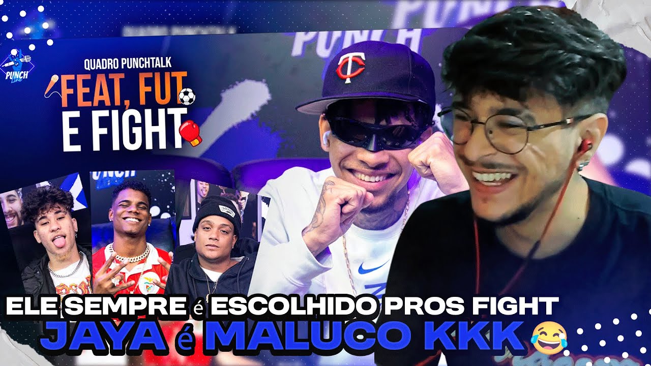ALAN REAGE A FEAT, FUT OU FIGHT com Jaya Luuck - Canal Punchline | REACT - YouTube