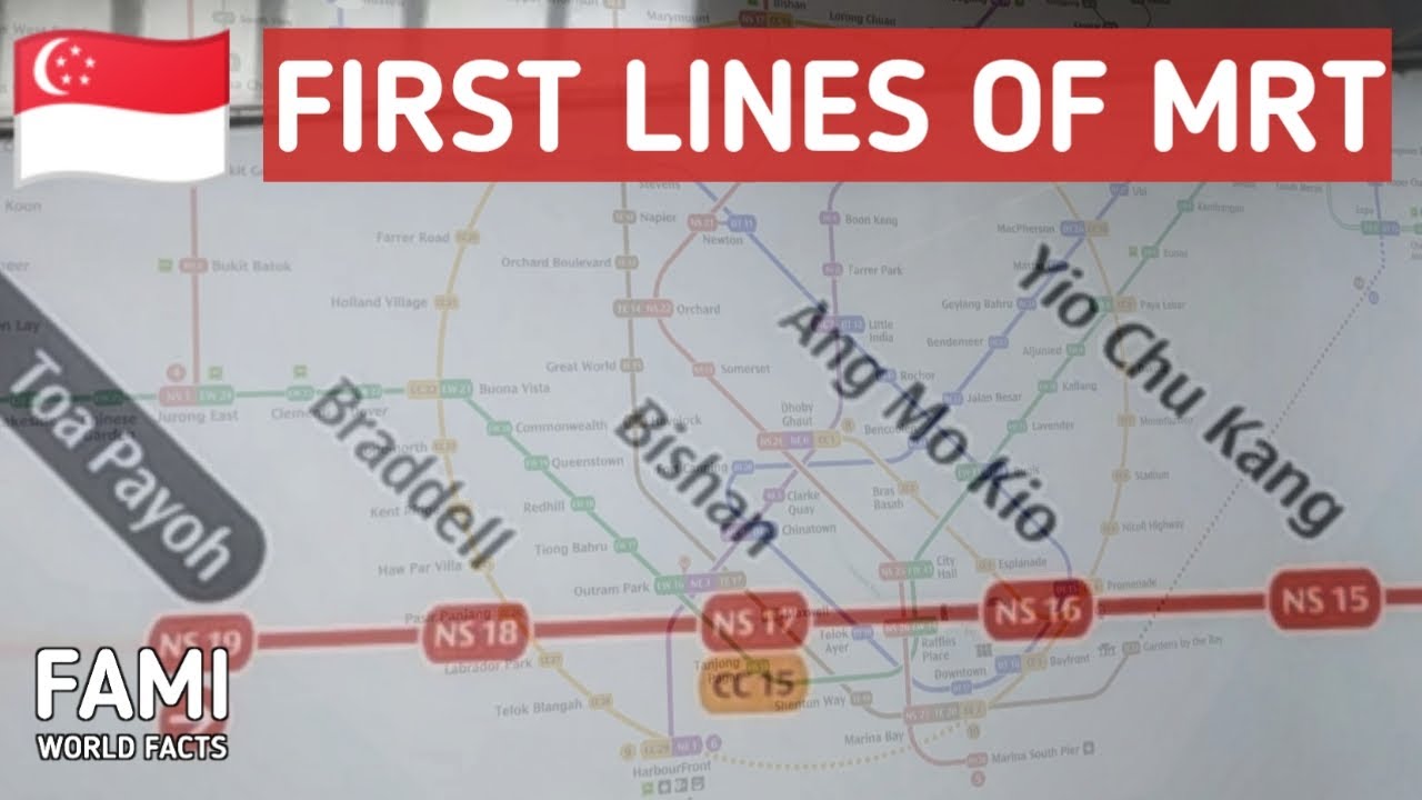 The Fascinating History of the First MRT Lines in Singapore - YouTube