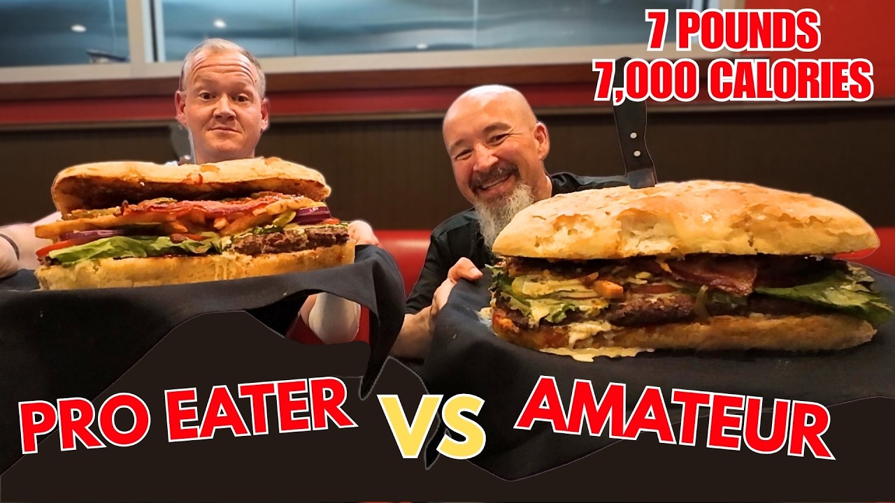 El Jefe Grande-Massive Burger Challenge at Kenny’s Burger Joint - YouTube