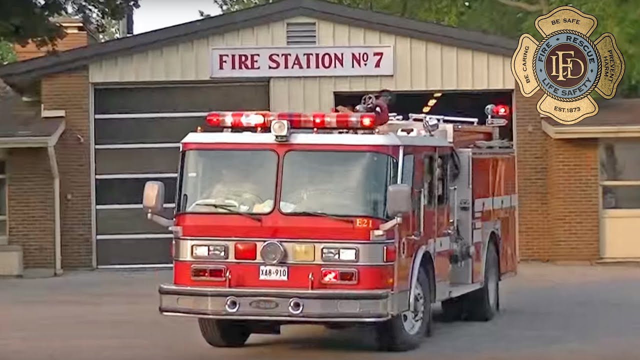 London Fire - E7 & E2 Responding - YouTube