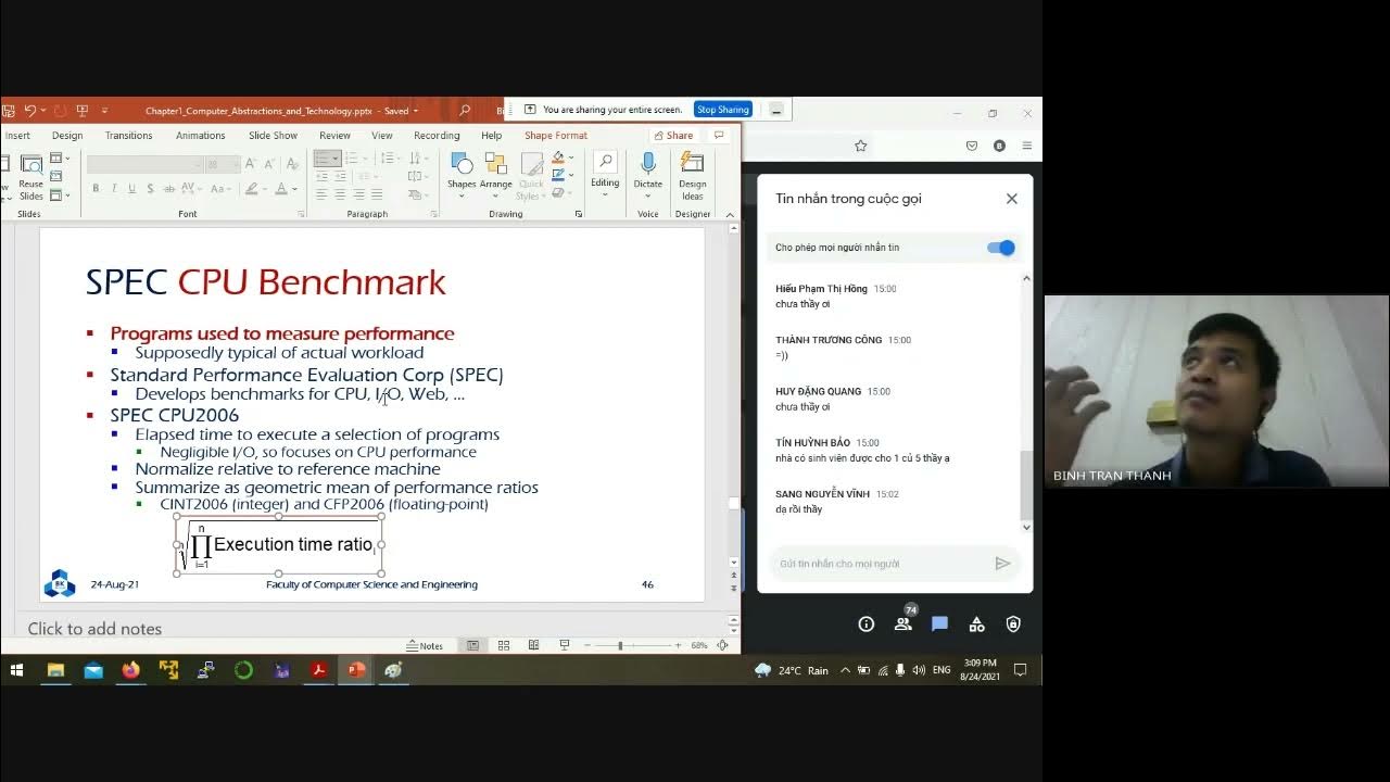 Chapter 1 Computer Abstractions and Technology (2) Chapter 2 Instructions Architecture (1) - YouTube