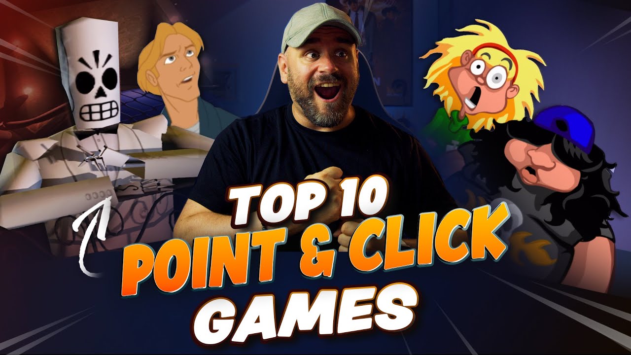 DAS sind MEINE TOP 10 Point & Click Games! - YouTube
