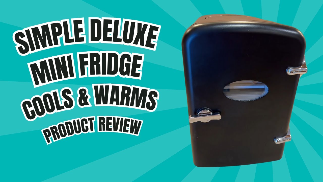 Simple Deluxe Mini Fridge that cools and warms. Here are our thoughts ...