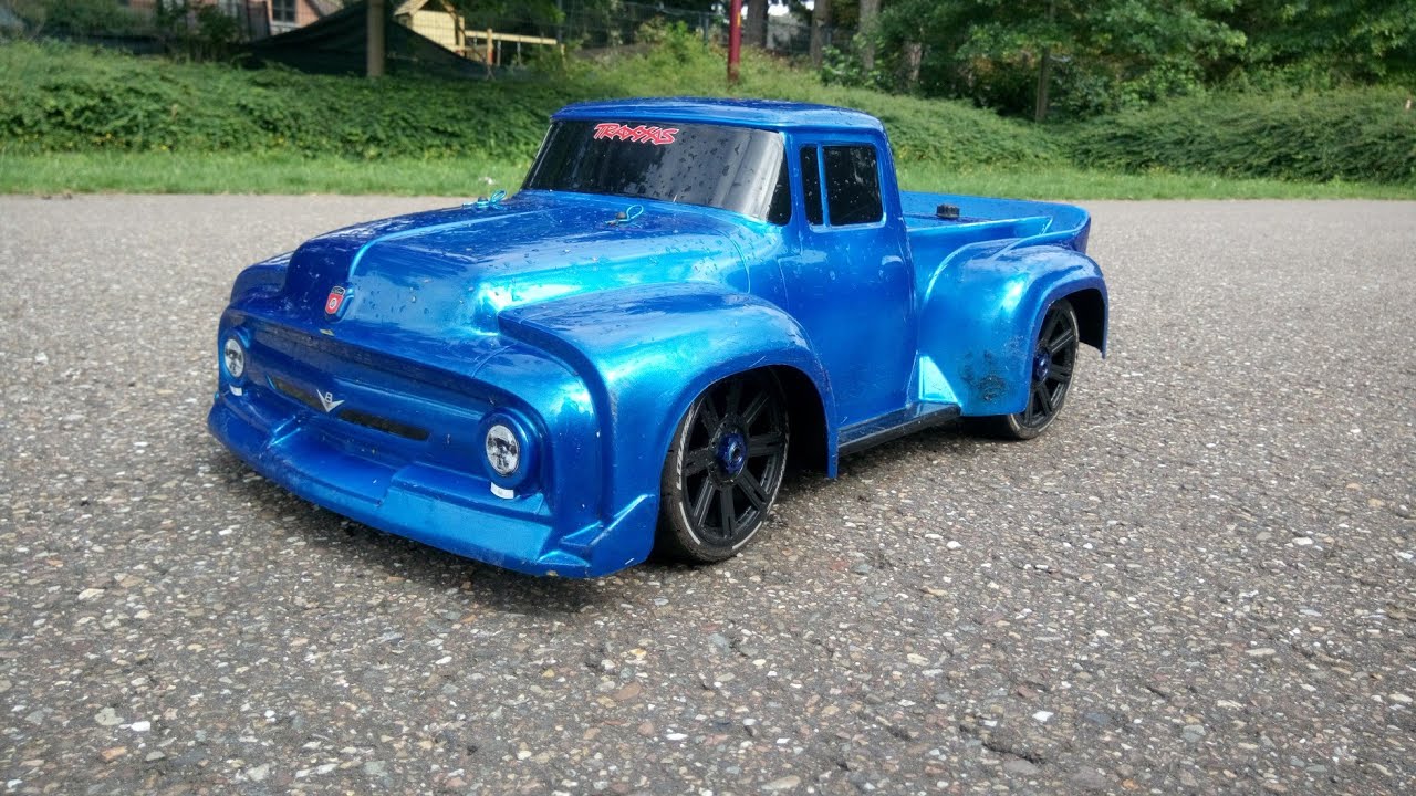 Traxxas Slash lowered. - YouTube