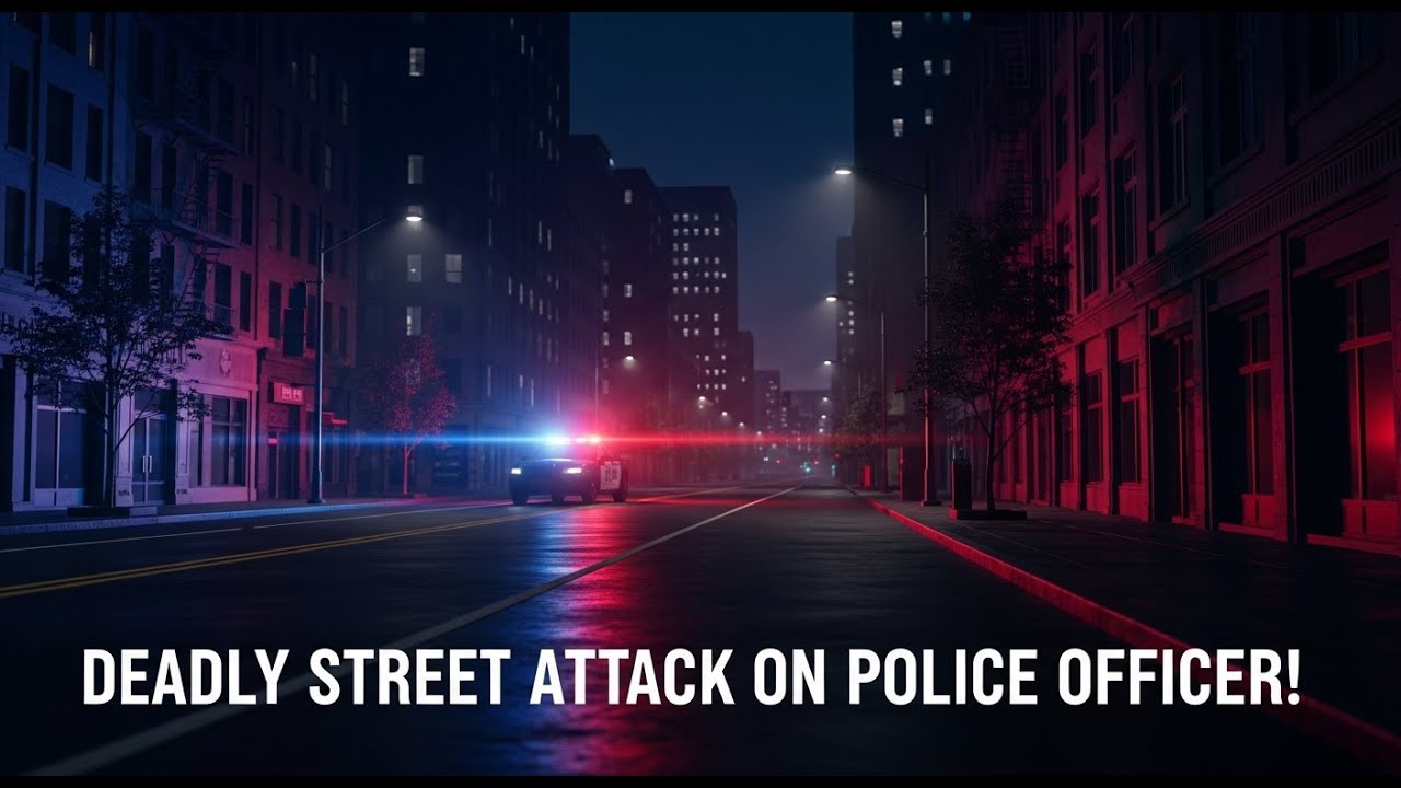 Deadly Street Attack on Police Officer #crimeinvestigation # ...