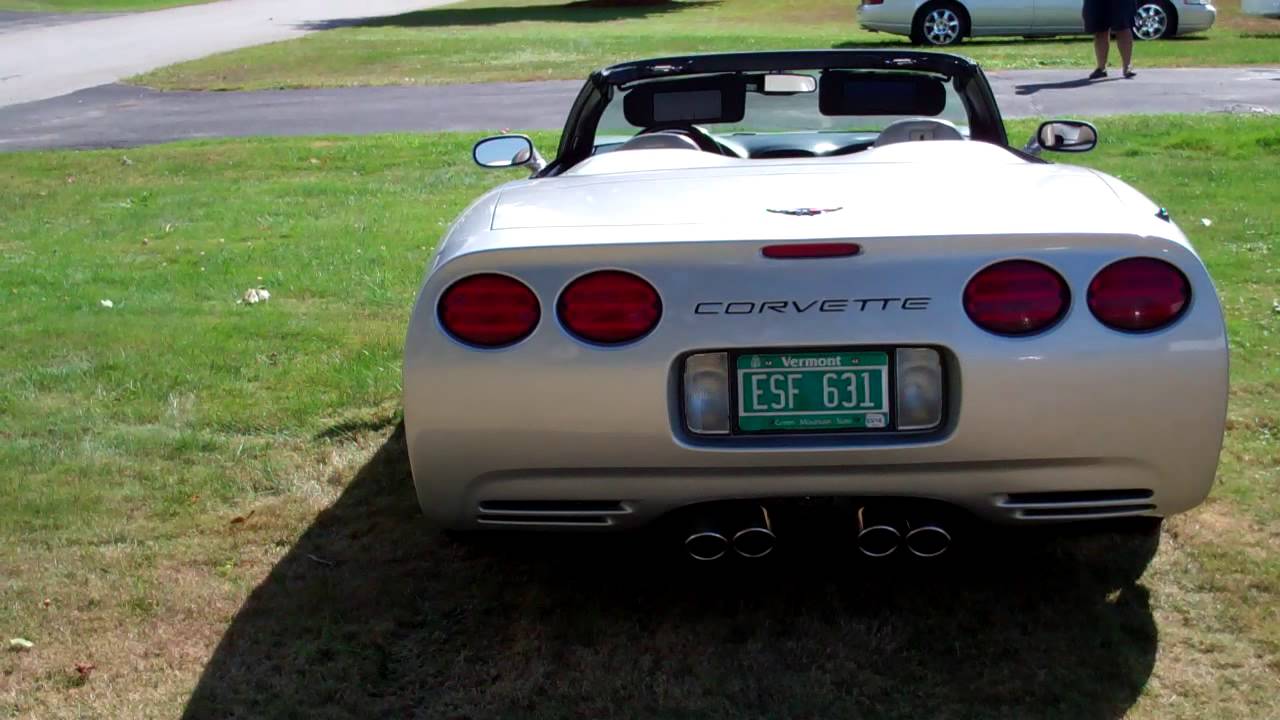 2000 Chevrolet Corvette Convertible - YouTube