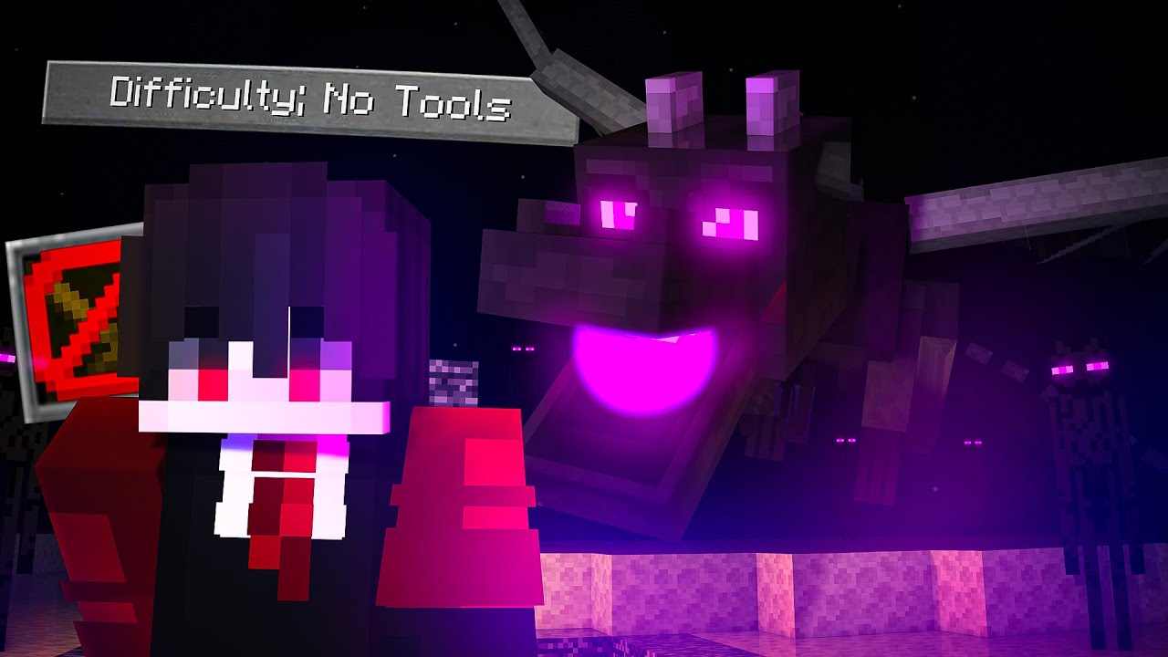 Can I Beat Minecraft Without Tools ? - YouTube