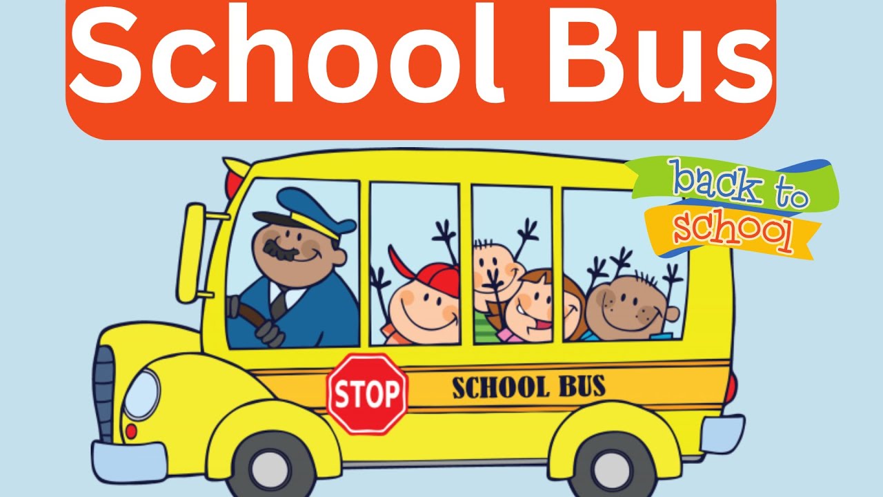 Fun School Bus Rhyme for Toddlers | Learning with Boogyboo # ...