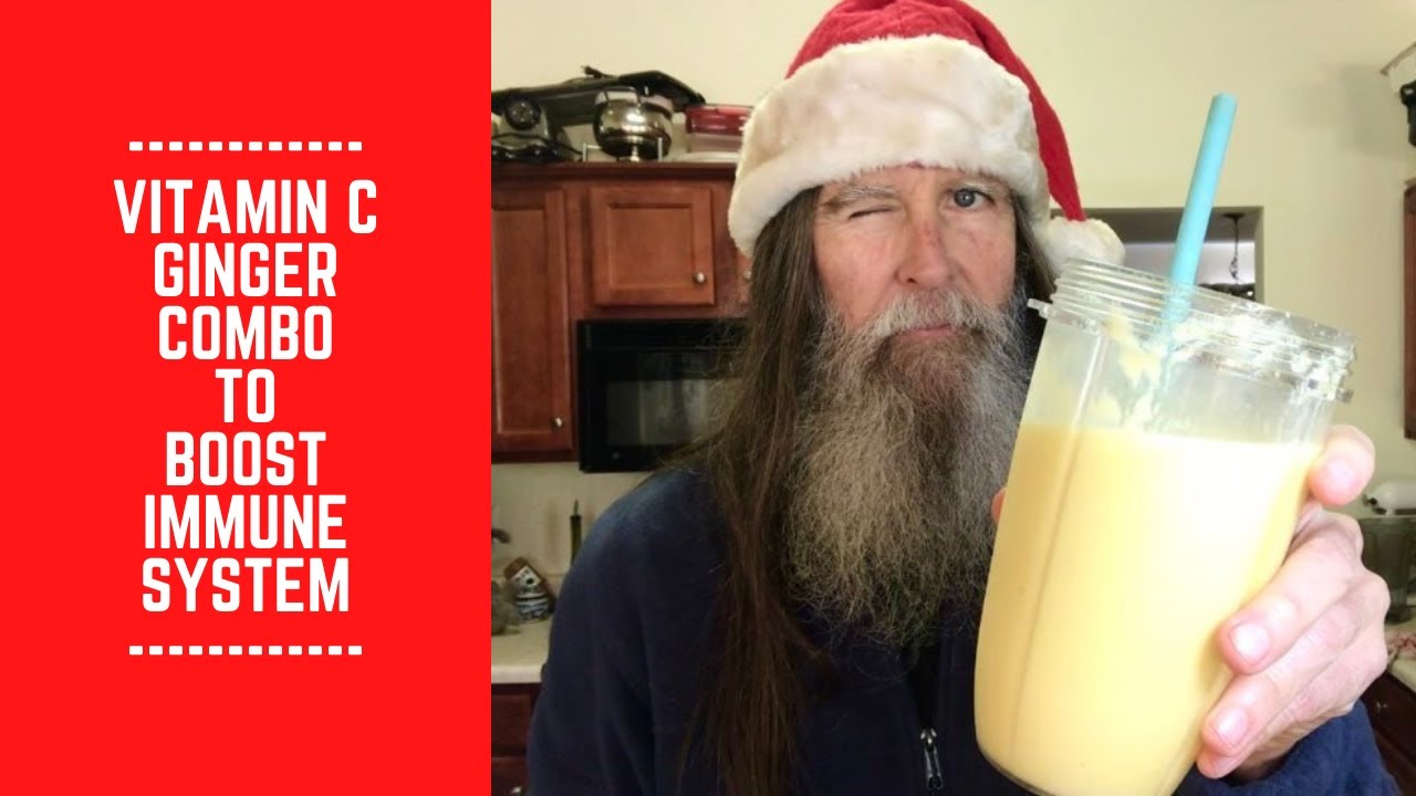 Vitamin C/Ginger Combo to Boost Immune System - YouTube