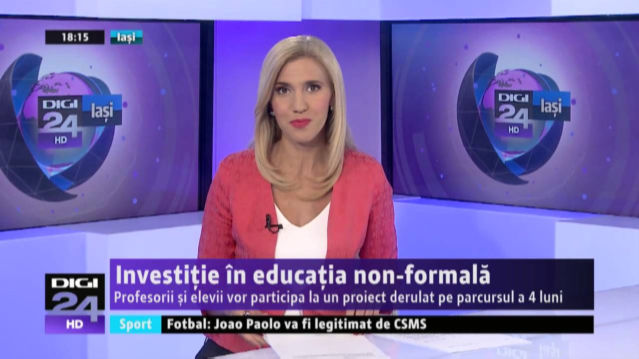Reportaj Educatia non-formala, vector de dezvoltare a tinerilor ...