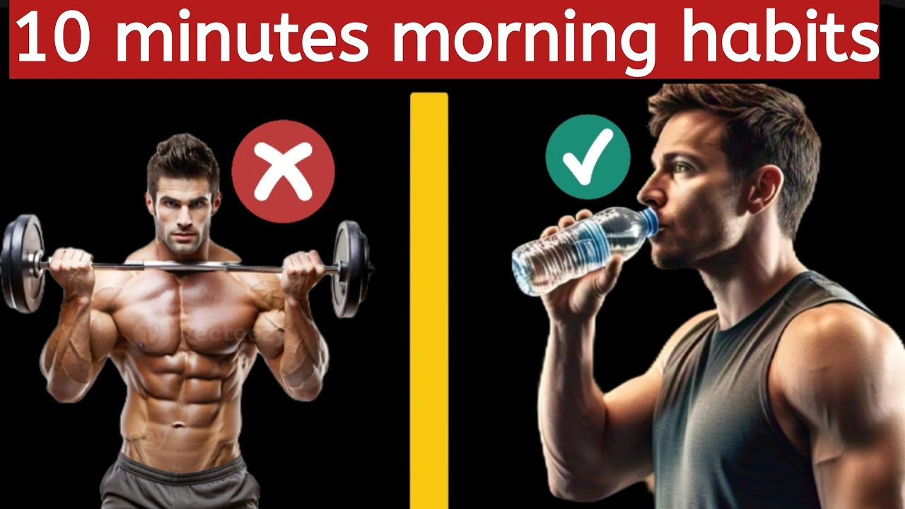 10 MINUTES MORNING HABITS|10 minutes morning routine - YouTube