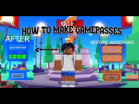 How to make Gamepasses [WORKING] - YouTube