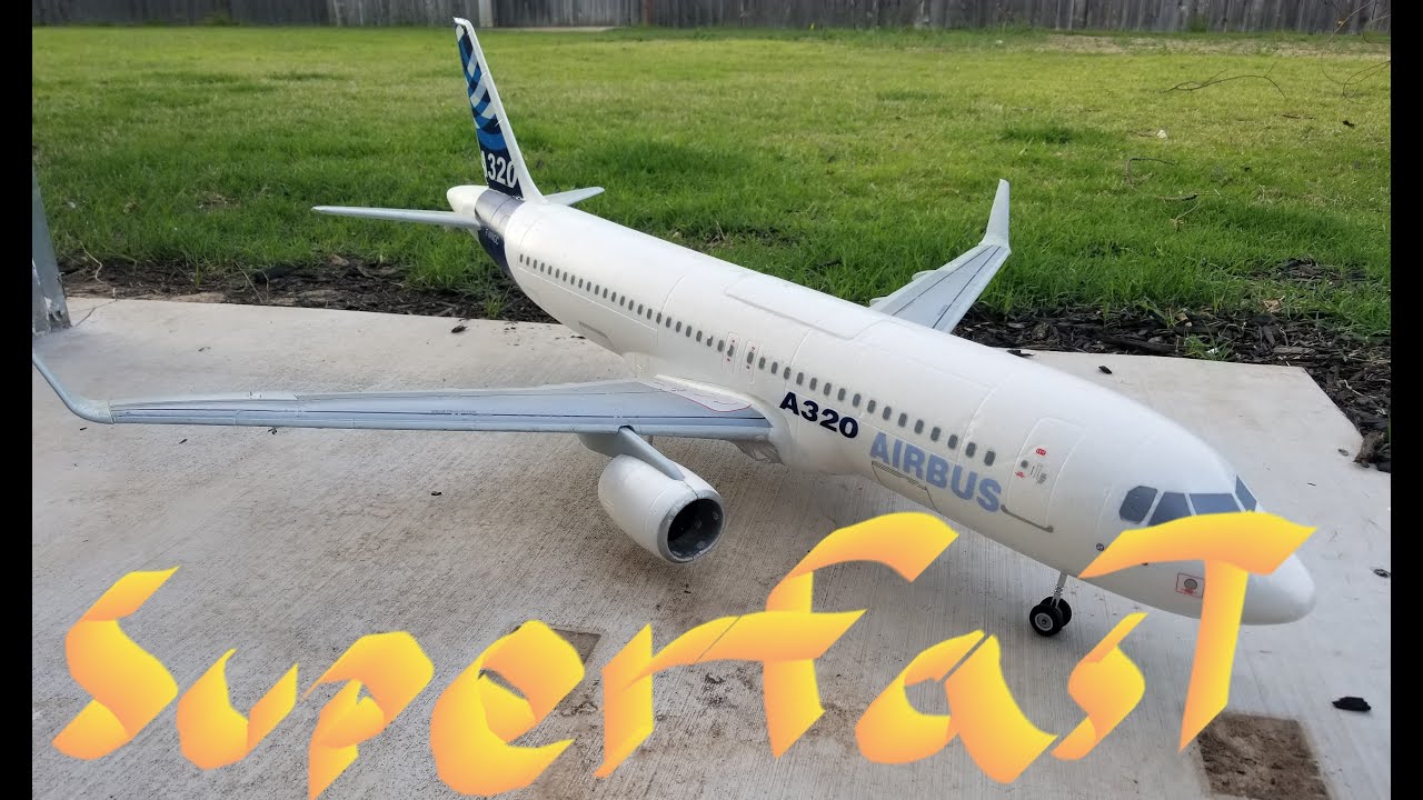 Super fast Airbus A 320 4s 50 mm 11 blade fans with butter soft landing ...