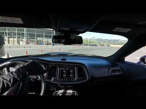 PE4 Utah SCCA AutoX Dodge Challenger Black Lion 971 Mopar - YouTube