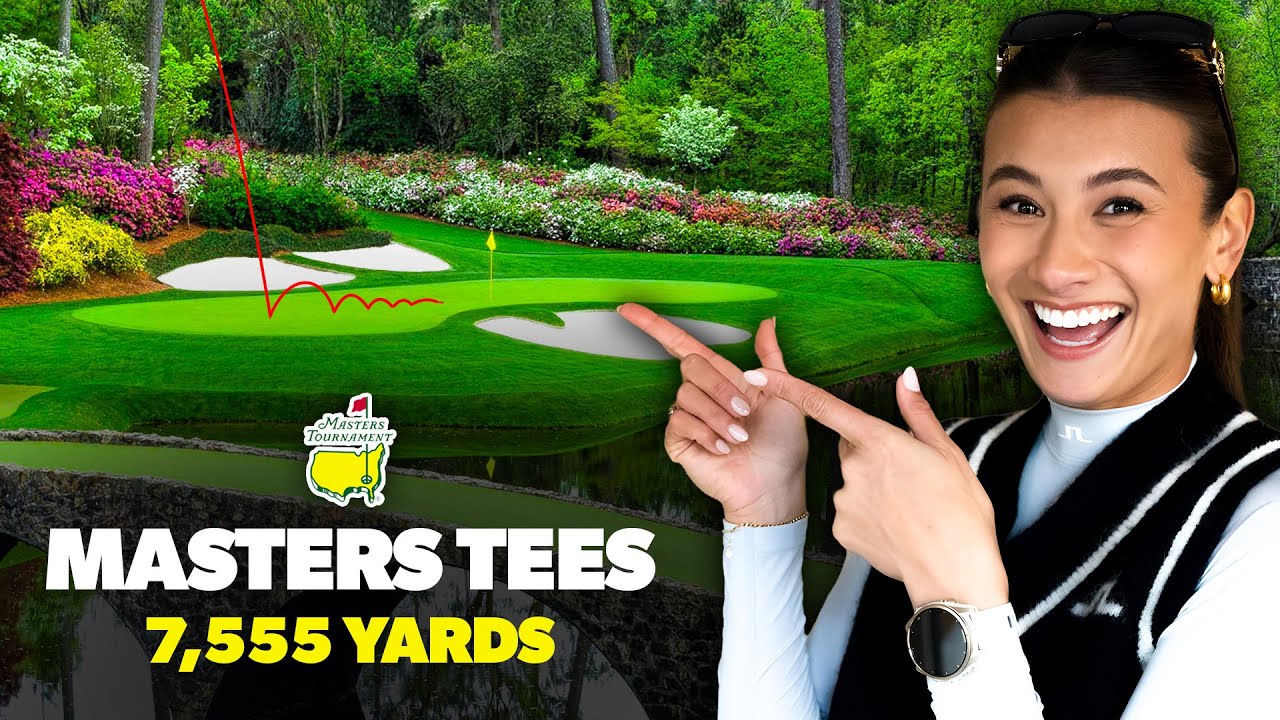 I play Augusta National from THE MASTERS TEE BOX!! - YouTube