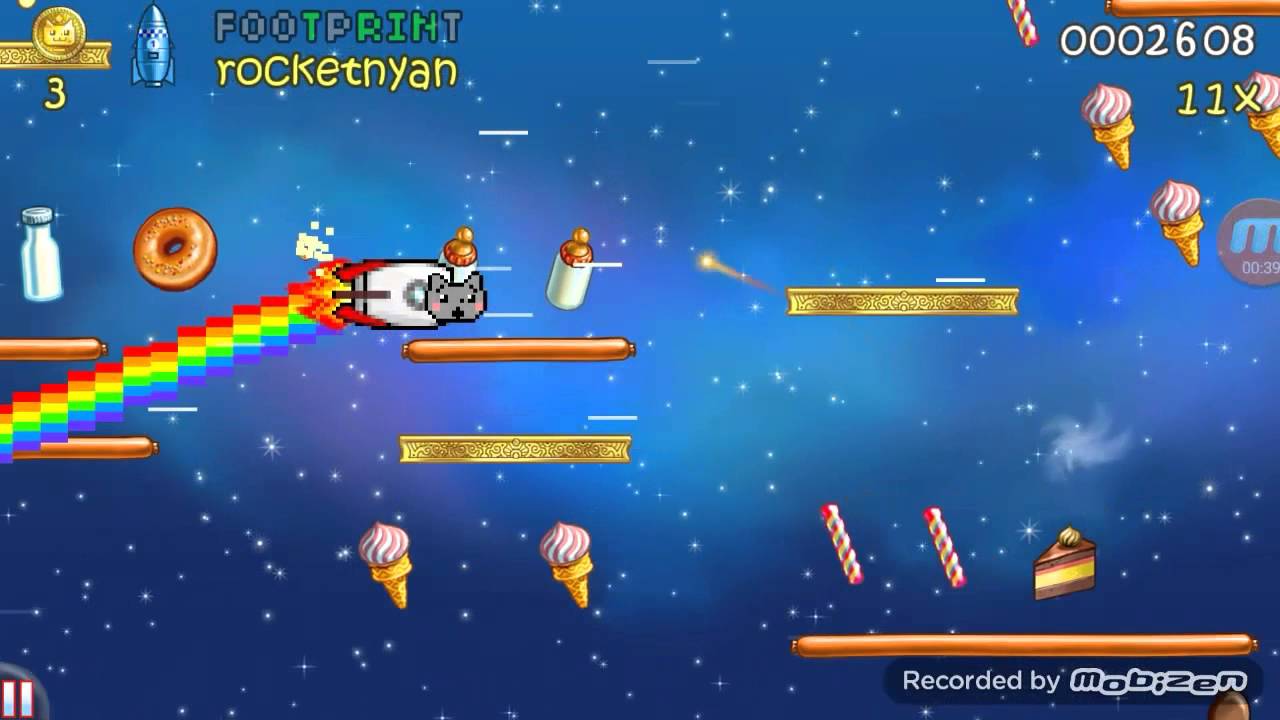 Nyan cat best game ever - YouTube