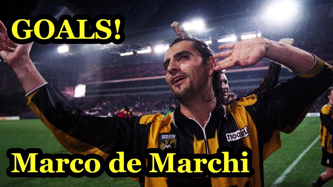 Marco de Marchi Vitesse Doelpunten 1997-2000 - YouTube