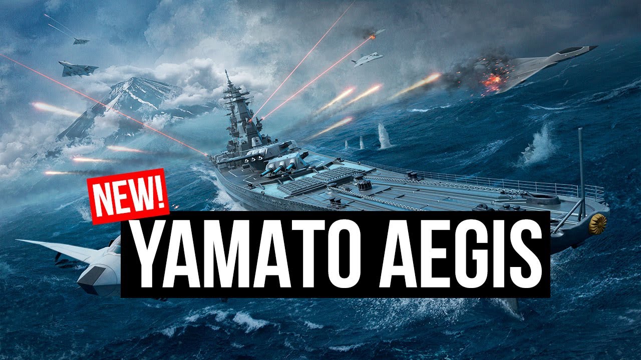 New Yamato Aegis in Modern Warships - YouTube