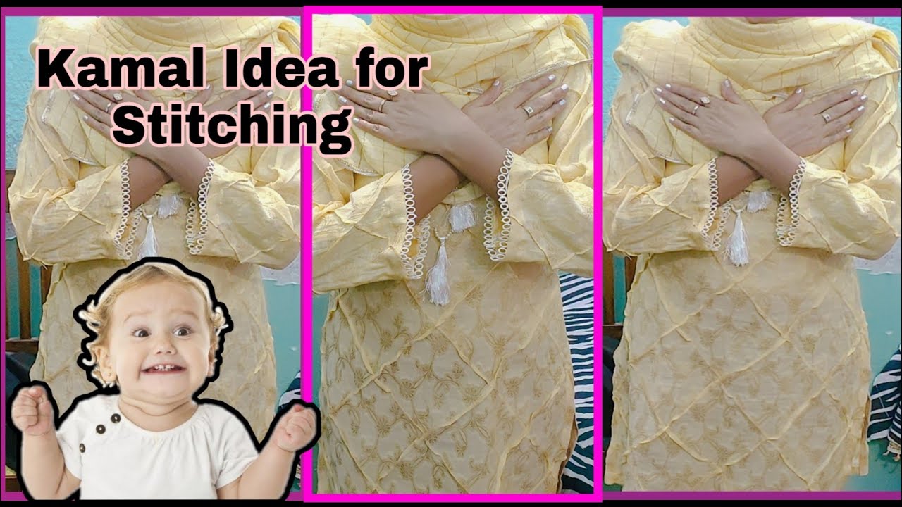 Latest kurti Design cutting and Stitching // Simple and self ...