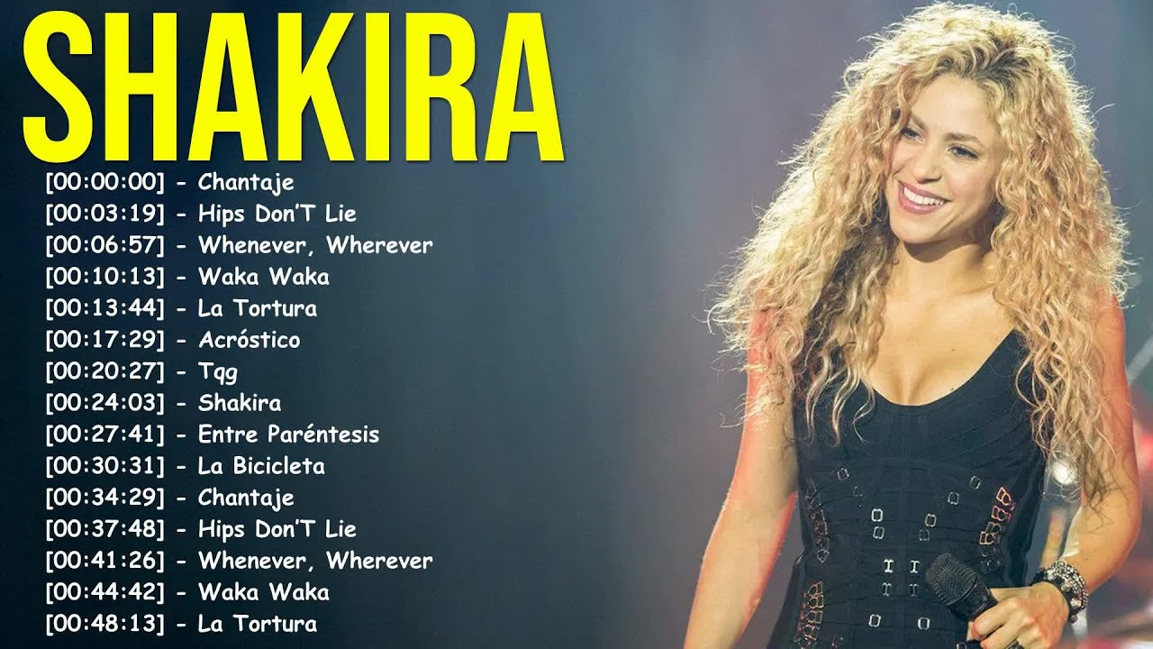 Shakira Ultimate Compilation – Latin Beats, Iconic Vocals ...