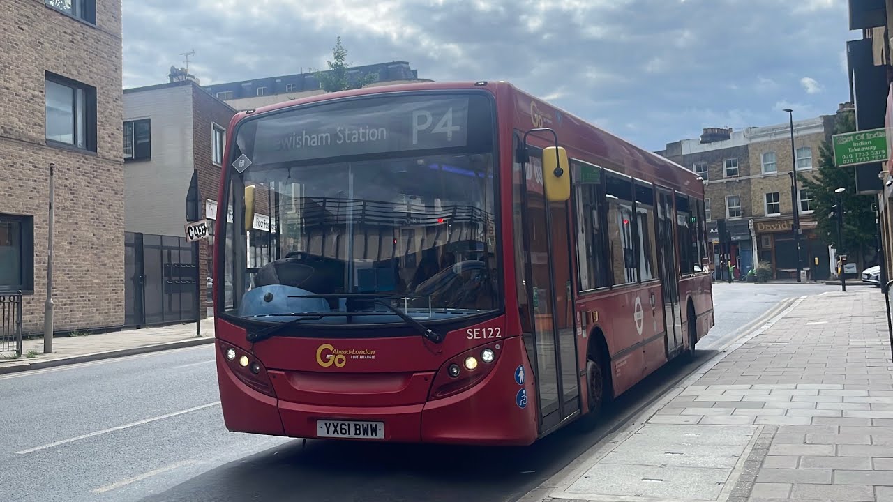 Final E200 | Go-Ahead London Route P4 - SE122 (YX61BWW) | ADL Enviro ...