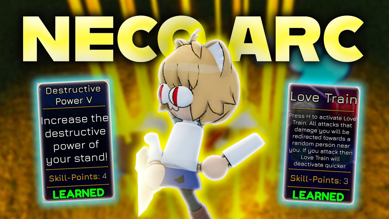 [YBA] NECO ARC D4C: LT Hamon is INSANE... - YouTube