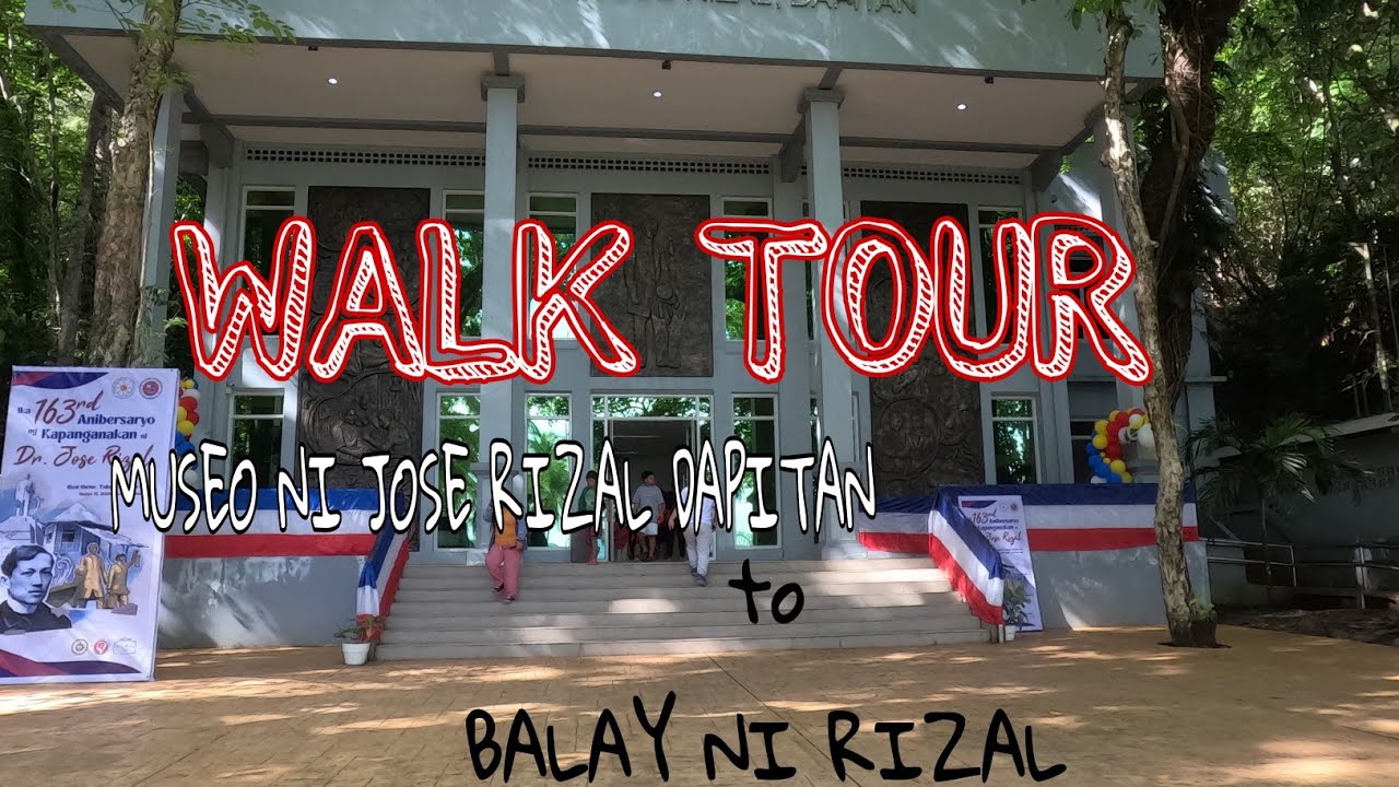 RIZAL SHRINE to MUSEO NI JOSE RIZAL DAPITAN CITY WALK TOUR #jmakoyvasay ...