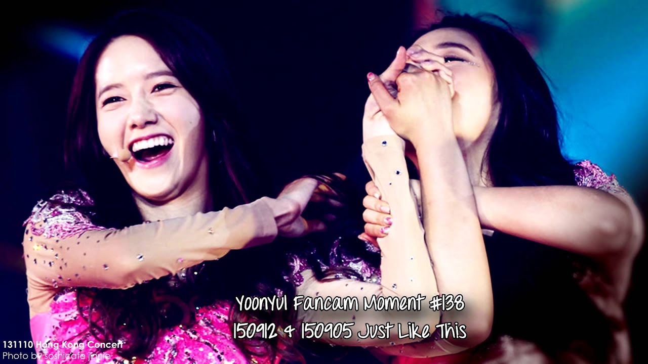 SNSD Yoona Yuri YoonYul 윤율 ユンユル Fancam Moment #138 - 150905 150912 ...