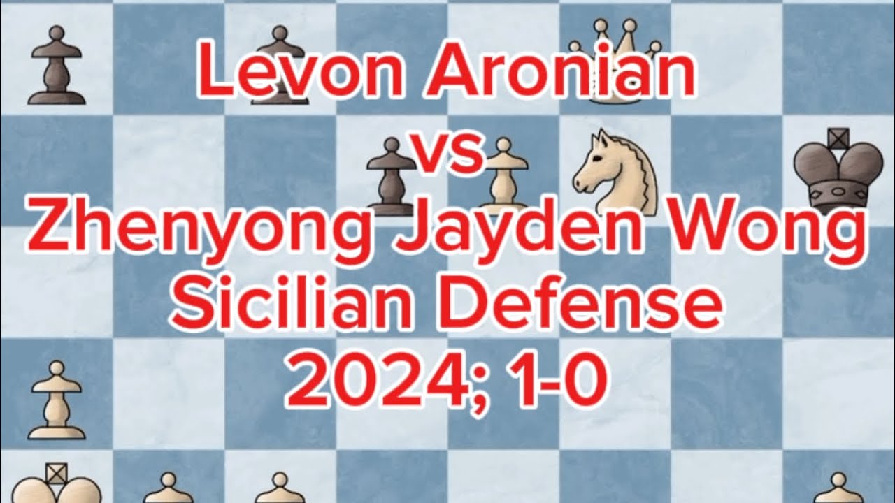 Budapest Chess Olympiad 2024 | (White) Levon Aronian vs (Black ...
