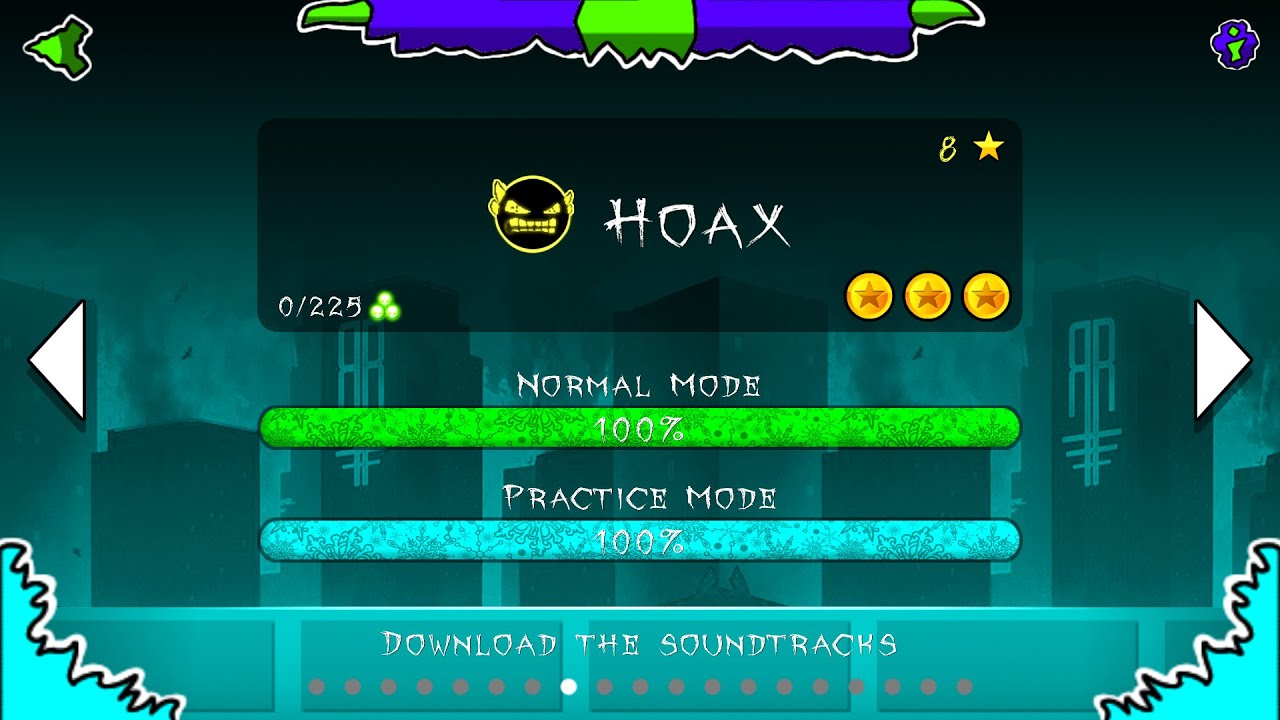 Hoax | Geometry Dash Fan-Games | Resurrection GDPS Gameplay - YouTube