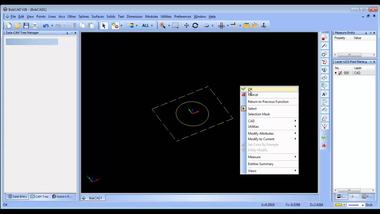 BobCAD CAM V26 High Speed Open Pocket - YouTube