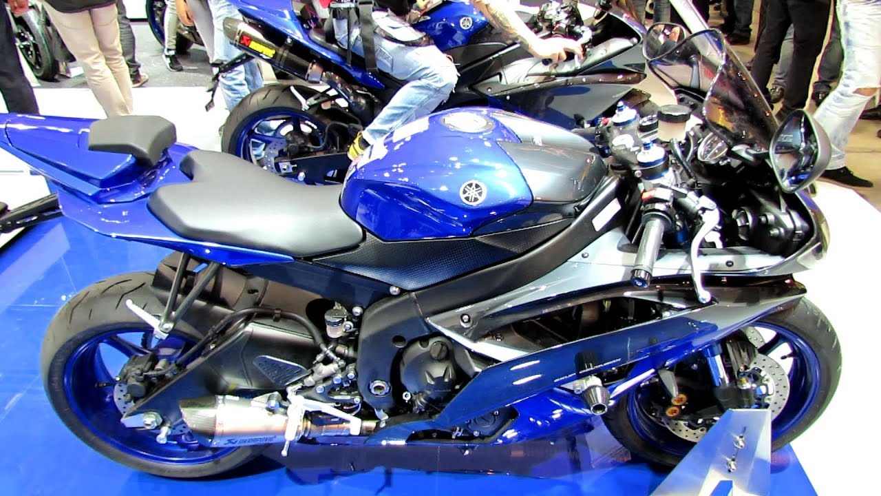 2014 Yamaha YZF-R6 Walkaround - 2013 EICMA Milano Motorcycle Exhibition ...